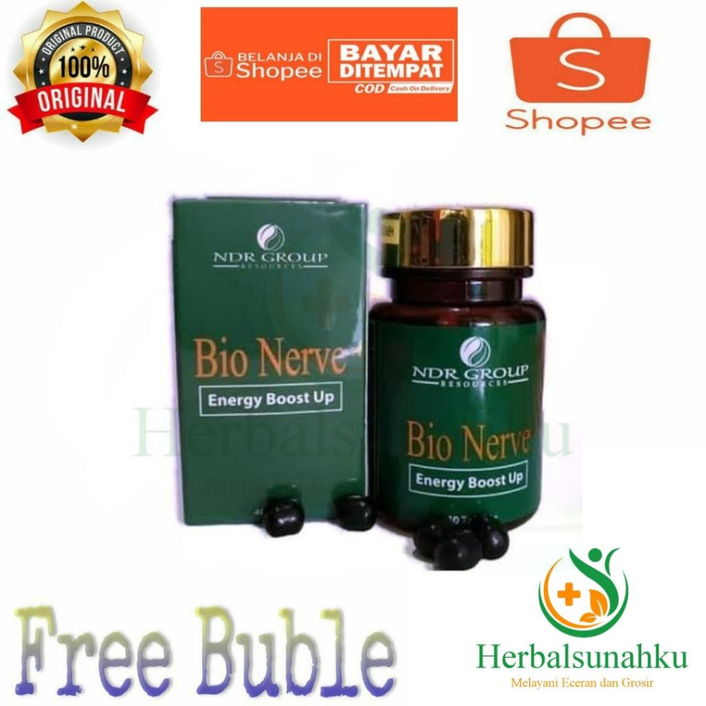 Jual Obat Herbal Bio Nerve Untuk Sendi Tulang Otot Asam Urat Rematik ...