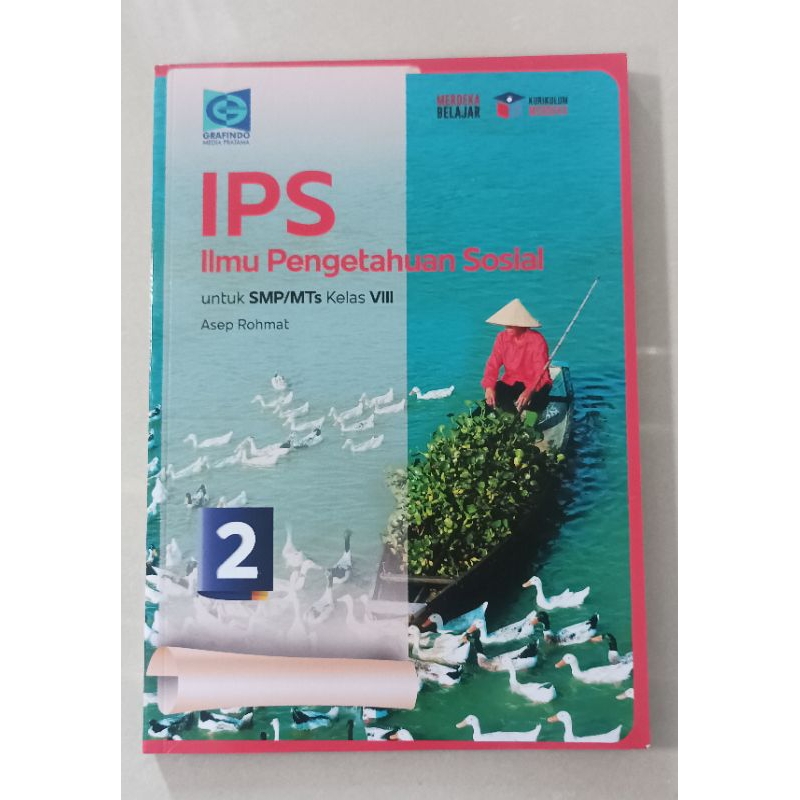 Jual GRAFINDO IPS Ilmu Pengetahuan Sosial SMP MTS Kelas 8 VIII KURIKULUM MERDEKA | Shopee Indonesia