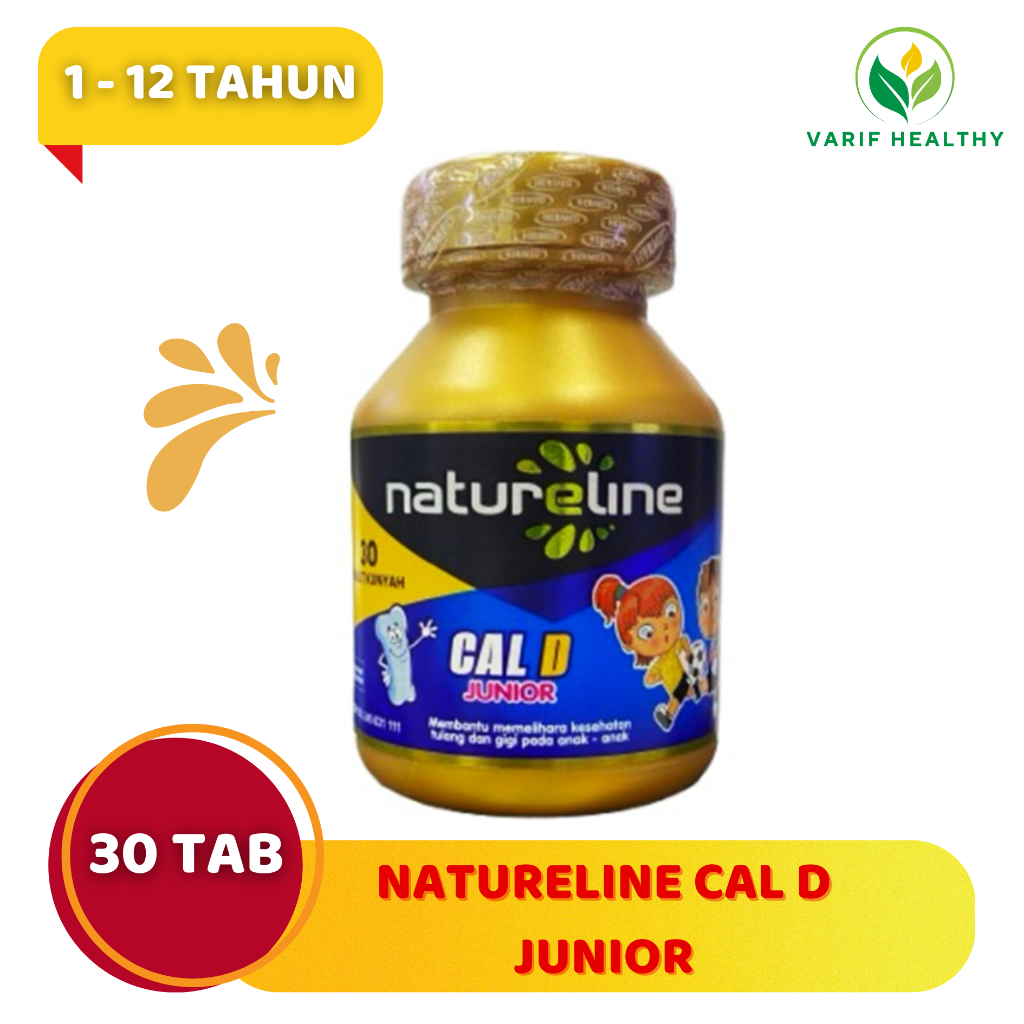 Jual NATURELINE CAL-D JUNIOR ISI 30 TABLET KUNYAH | Shopee Indonesia