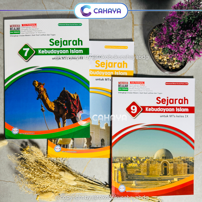 Jual Buku SKI Sejarah Kebudayaan Islam mts kelas 7 8 9 mts kurikulum merdeka kementrian agama ...