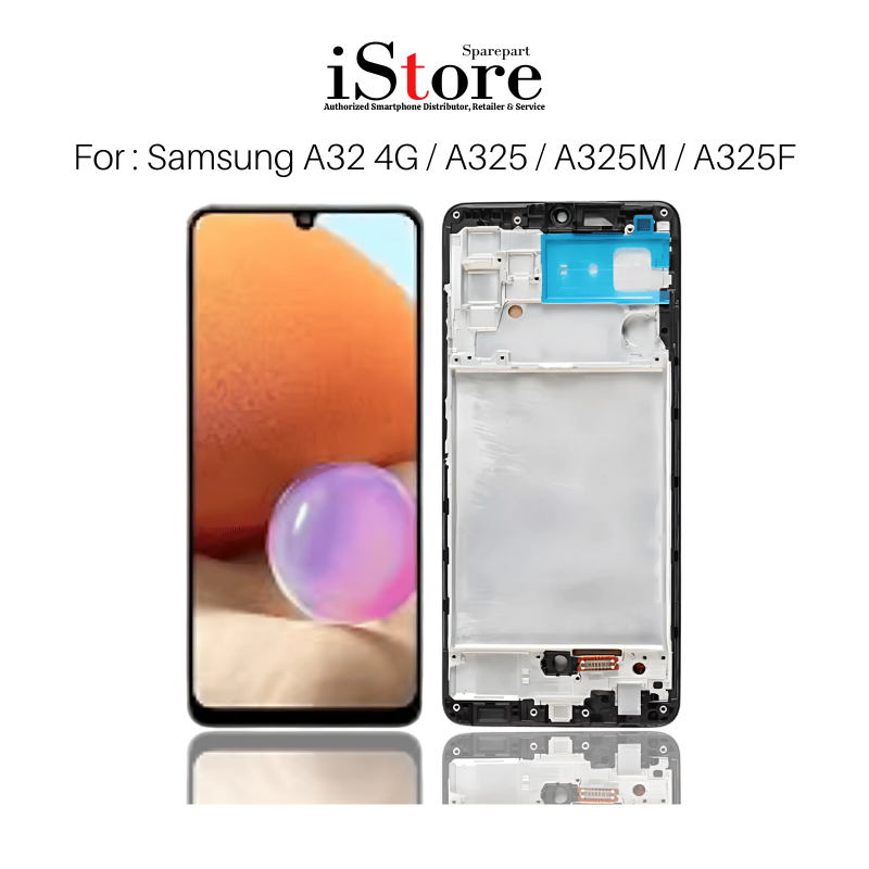 Jual iStore Lcd Samsung A32 4G SM-A325 A325M A325F Fullset Touchscreen ...