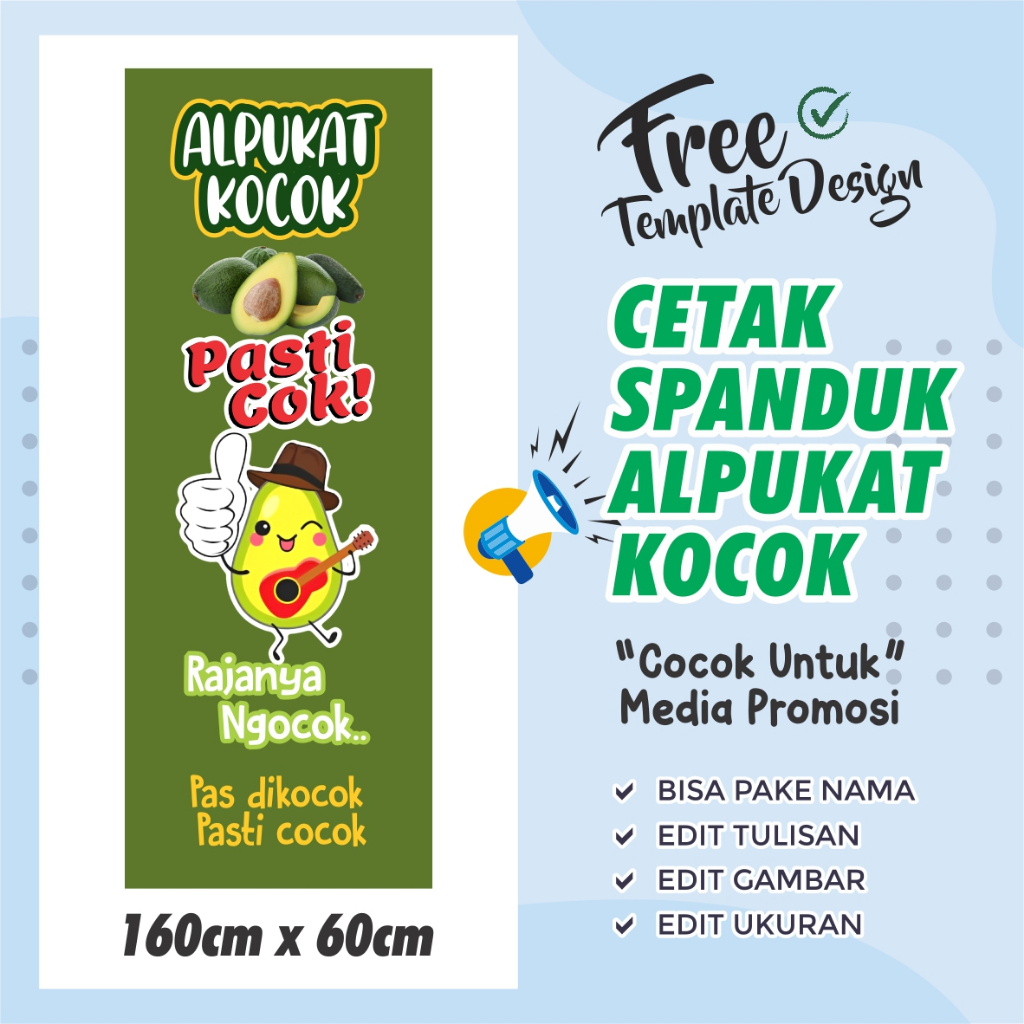 Jual Banner Spanduk - Alpukat Kocok - Custom Bisa Di Edit | Shopee ...