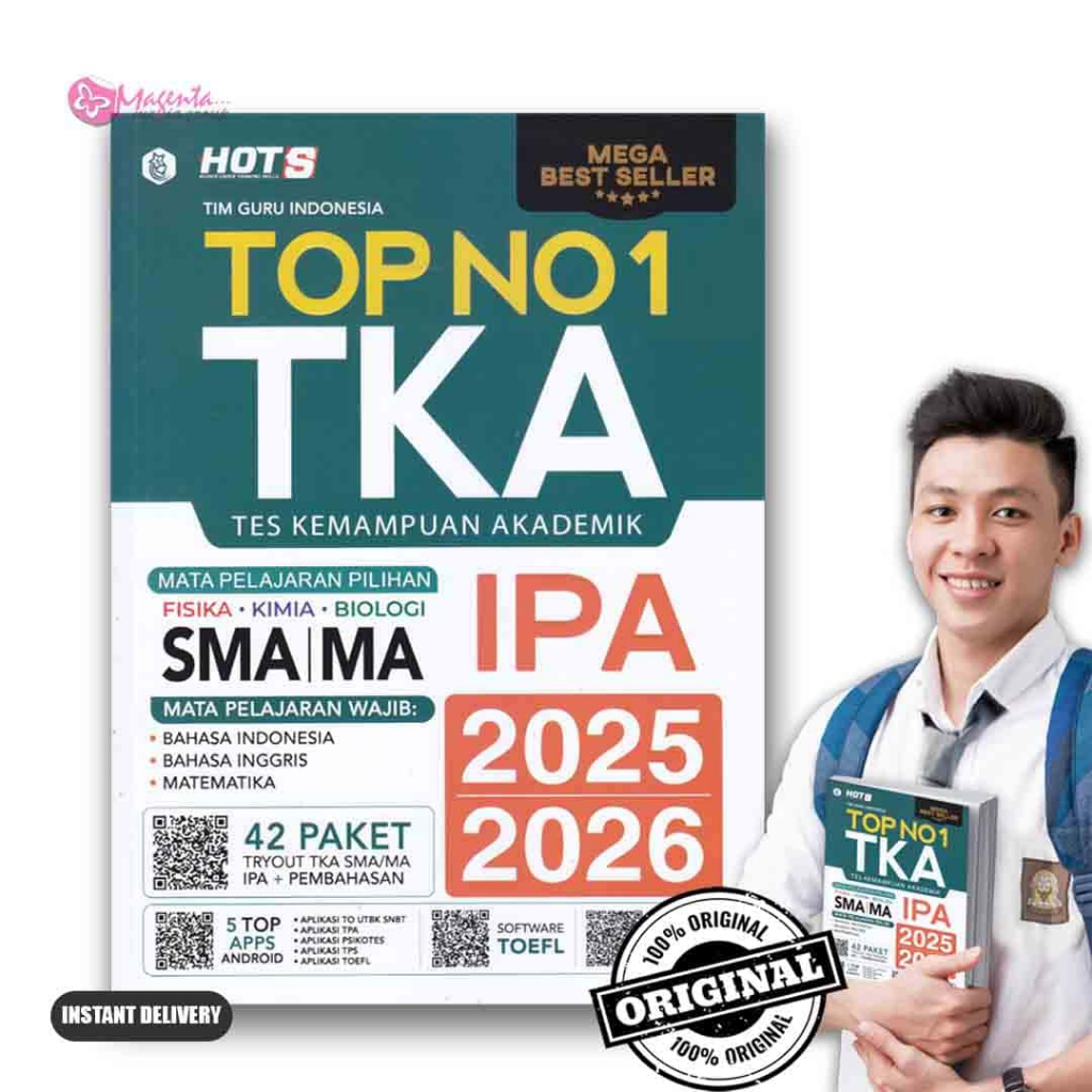 Jual BUKU TES TKA SMA/MA -TOP NO.1 TKA (TES KEMAMPUAN AKADEMIK) SMA/MA ...