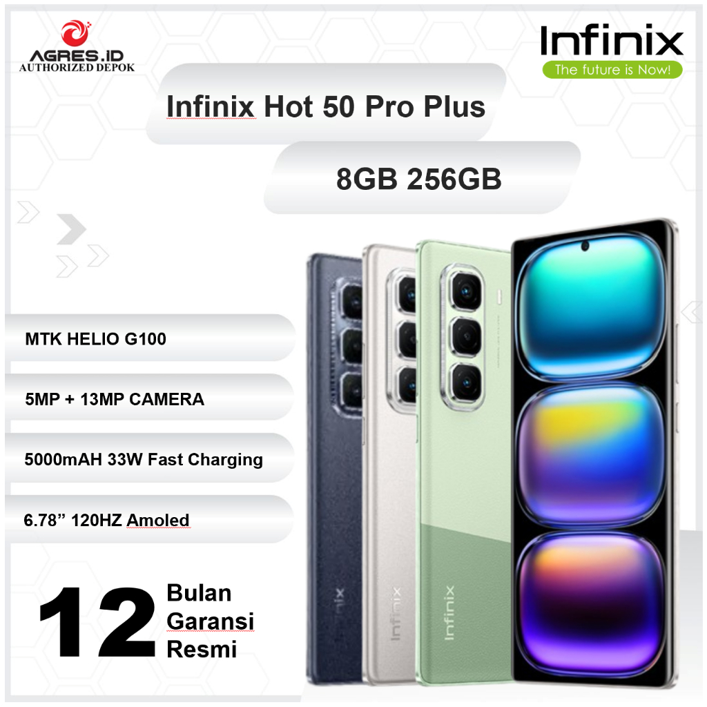 Jual Handphone Infinix Hot 50 Pro Plus 8GB 256GB Garansi Resmi ...