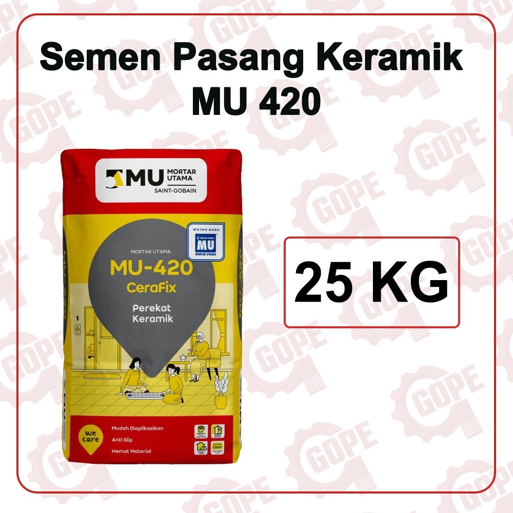 Jual MU 420 Mortar Utama Semen Pasang Keramik Kemasan Sak 25 kg ...