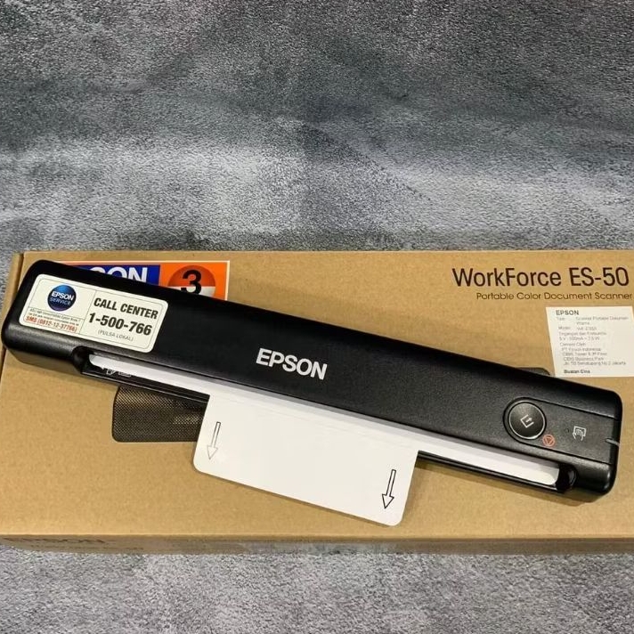 Jual scener epson portabel work force es 50 (BEKAS) | Shopee Indonesia