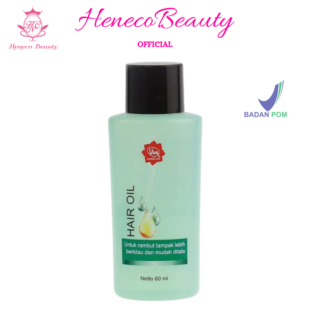 Jual VIVA Hair Oil 60ml for Dry and Frizzy Hair / Minyak Rambut Hair ...