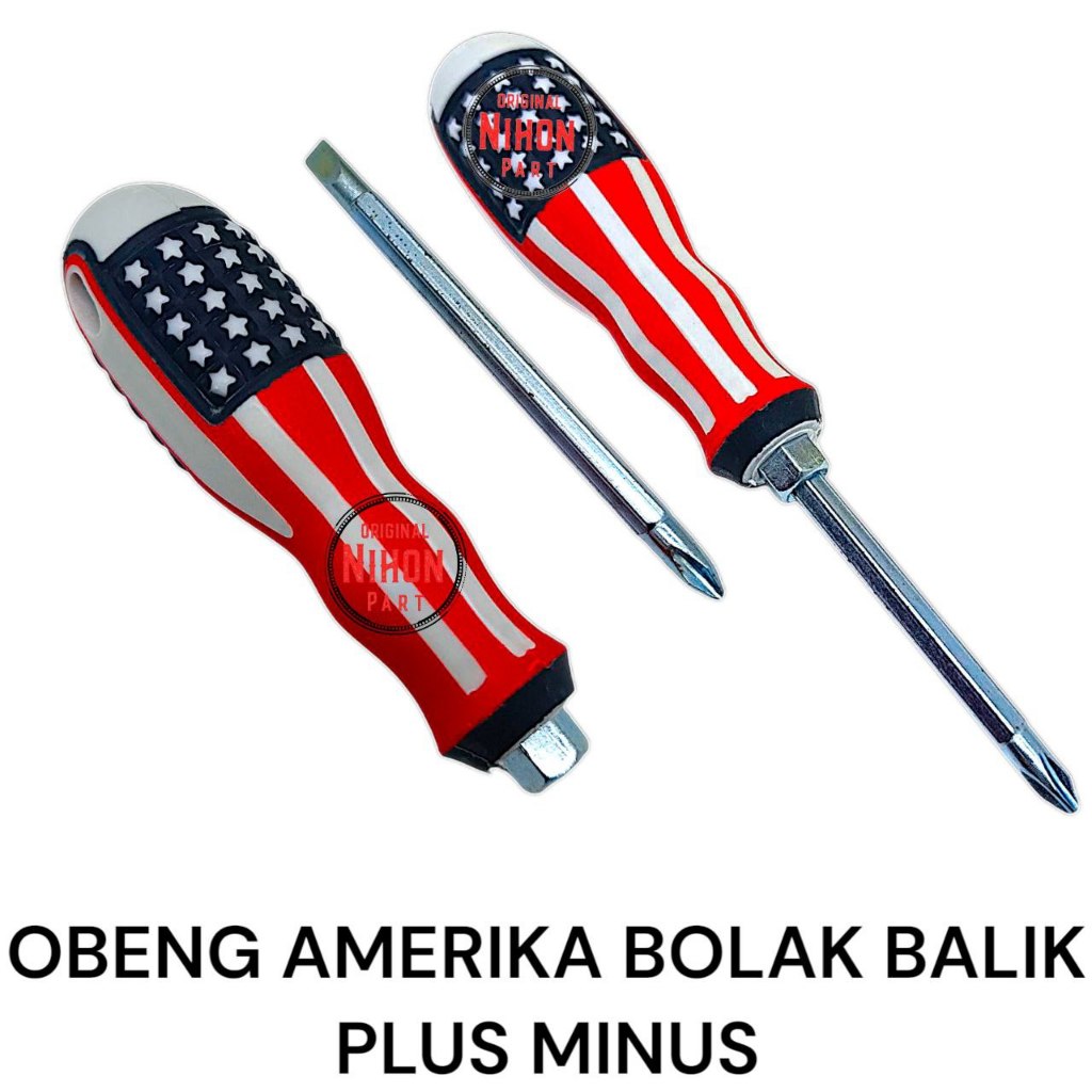Jual Obeng Amerika Original Kwalitas Asli / Obeng Amerika Bolak Balik ...