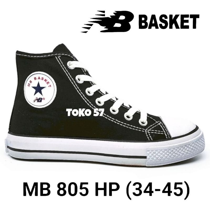 Jual Sepatu sekolah MB MASTER BASKET 805 (34-45) 100% original | Shopee ...