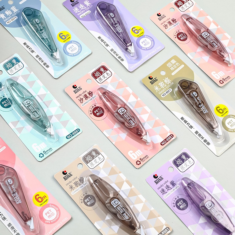 Jual Tip Ex Soft Colour / Correction Tape / 6 Meter / Tip Ex Roll ...