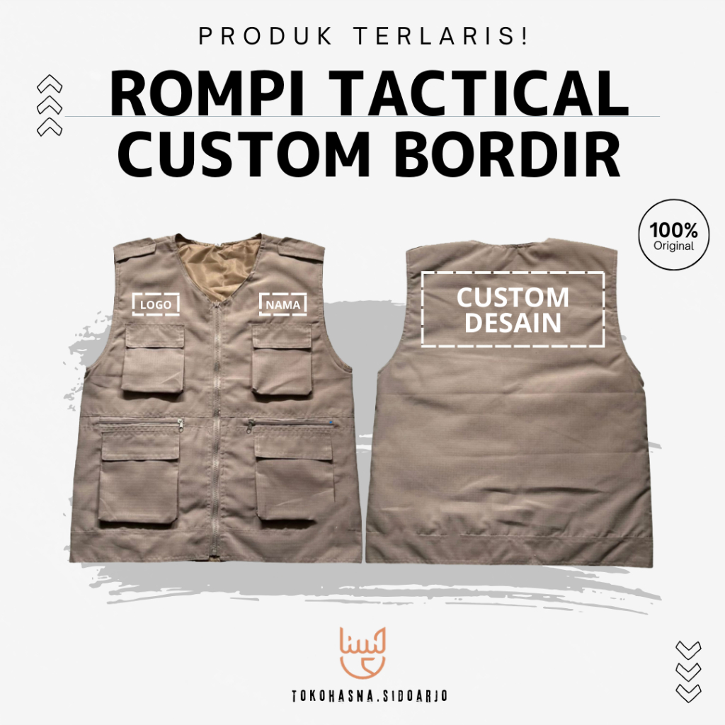 Jual ROMPI TAKTIKAL / ROMPI LAPANGAN / ROMPI SERAGAM/ ROMPI BORDIR ...