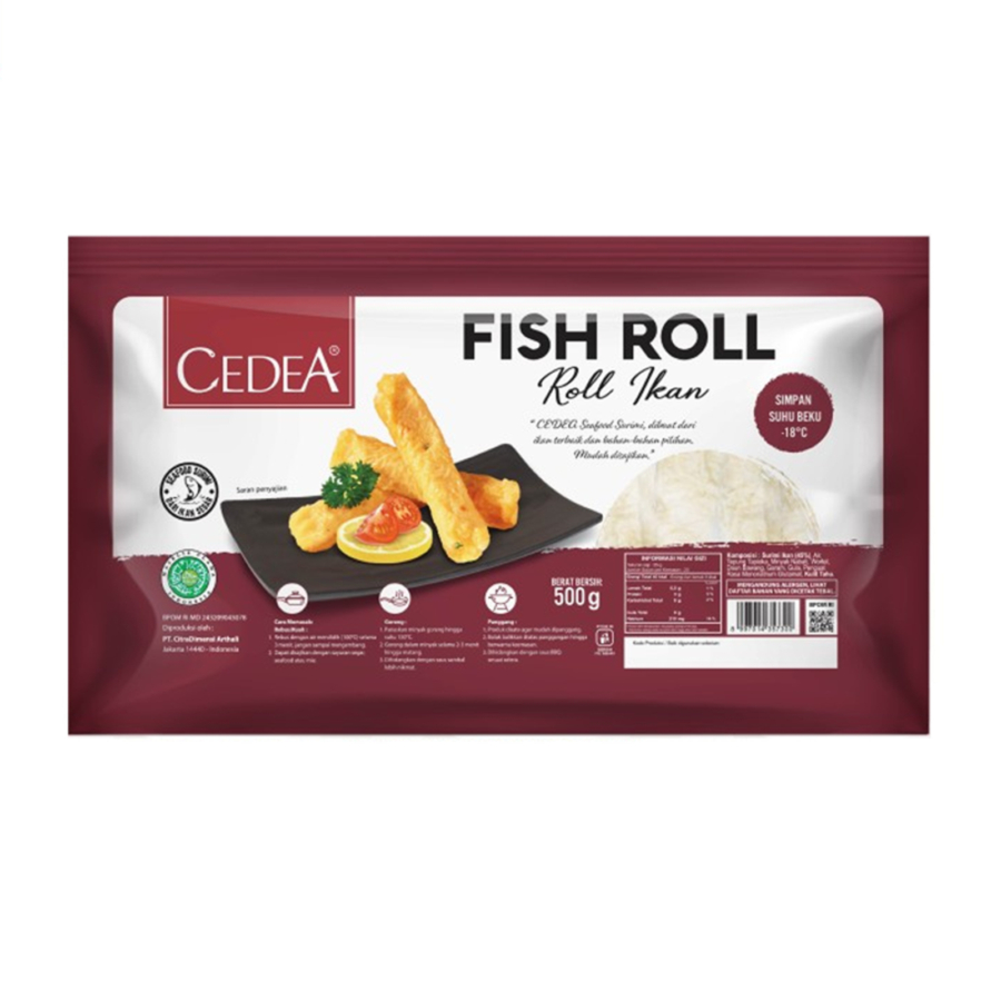 Jual CEDEA Fish Roll Original 500 Gram - Olahan Ikan | Shopee Indonesia