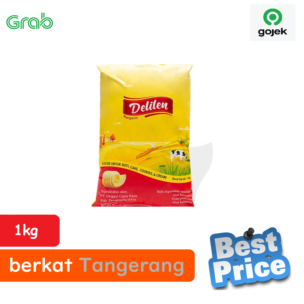 Jual Delilen Margarin Kemasan 1kg | Shopee Indonesia