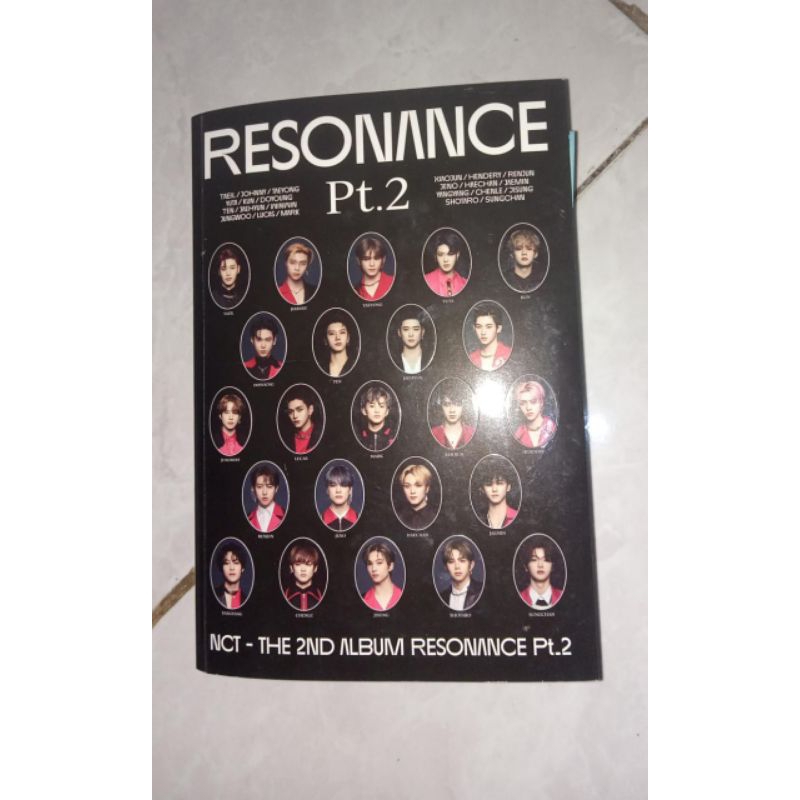 Jual [UNSEALED] ALBUM NCT 2020 RESONANCE PT.2 & PAST VER. | Shopee ...
