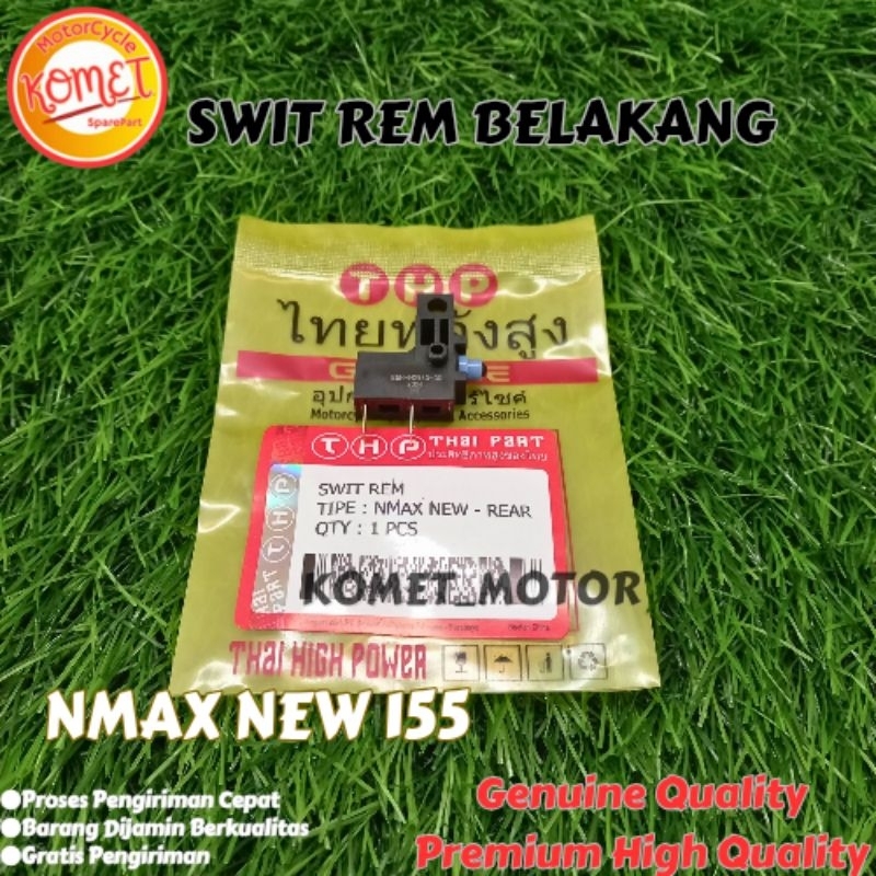 Jual [KOMET] SWITCH SWIT REM KIRI / KANAN NMAX NEW 155 KODE B65 [THP ...