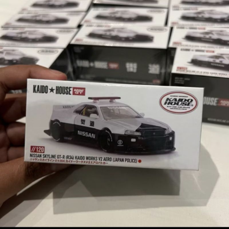 Jual kaido house R34 POLICE SEGEL | Shopee Indonesia