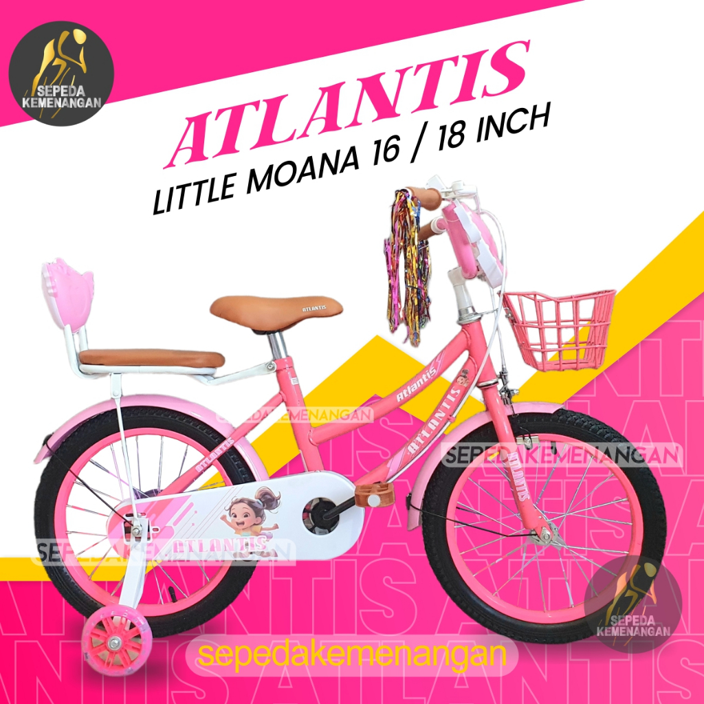 Jual PROMO !!! SEPEDA ANAK ATLANTIS MINI LITTLE MOANA ( MUSIK ...