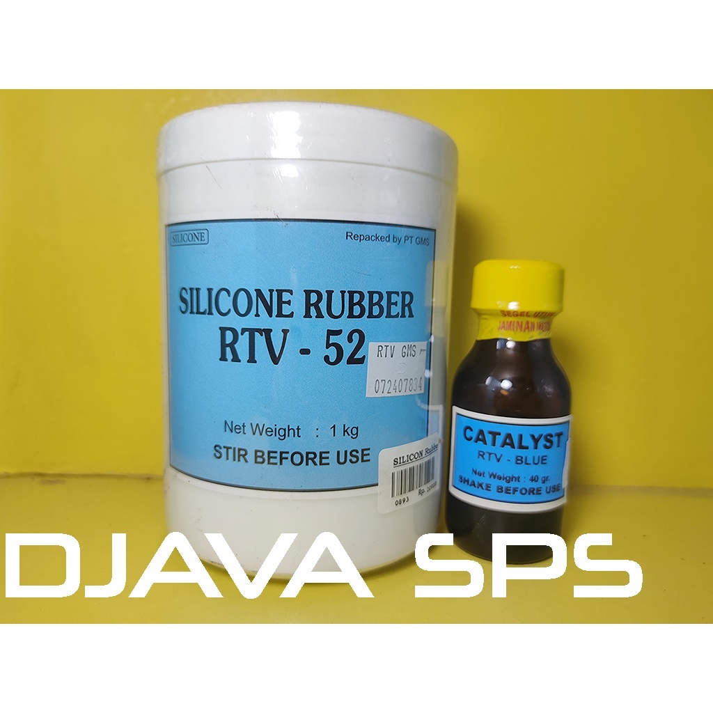 Jual Silicone Rubber RTV 52 1kg / Bahan membuat Cetakan | Shopee Indonesia