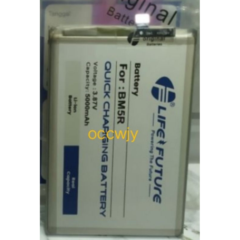 Jual baterai life future xiaomi BM5R/redmi 12 5G/redmi 12 4G/poco M6 ...