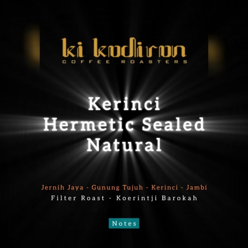 Jual Kopi Arabica Kerinci Hermetic Sealed 1 KG | Shopee Indonesia