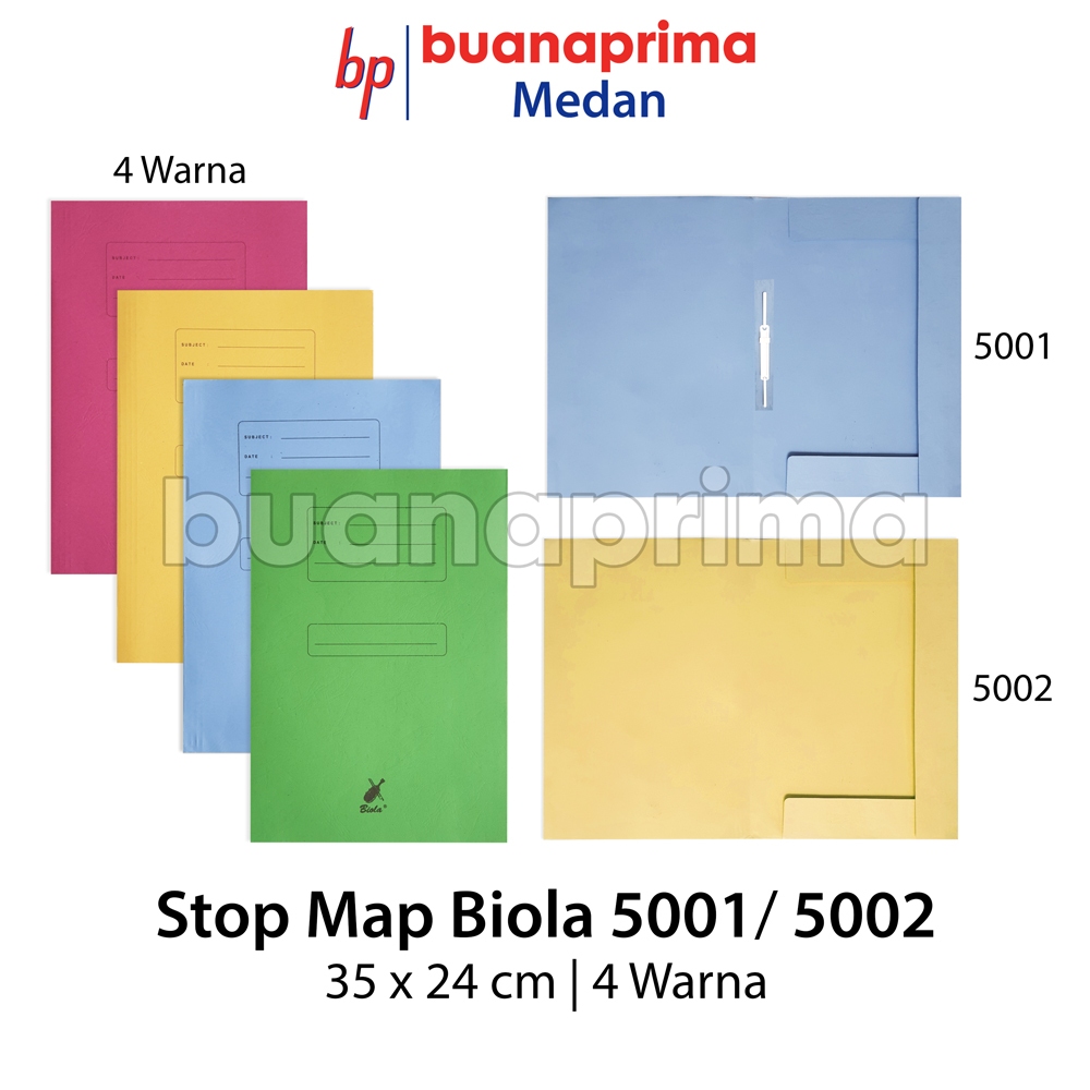 Jual MAP BUFFALO BIOLA Eceran Tebal Stop Map 5001 5002 Kertas Jeruk Stof Map Acco Per Pcs ...