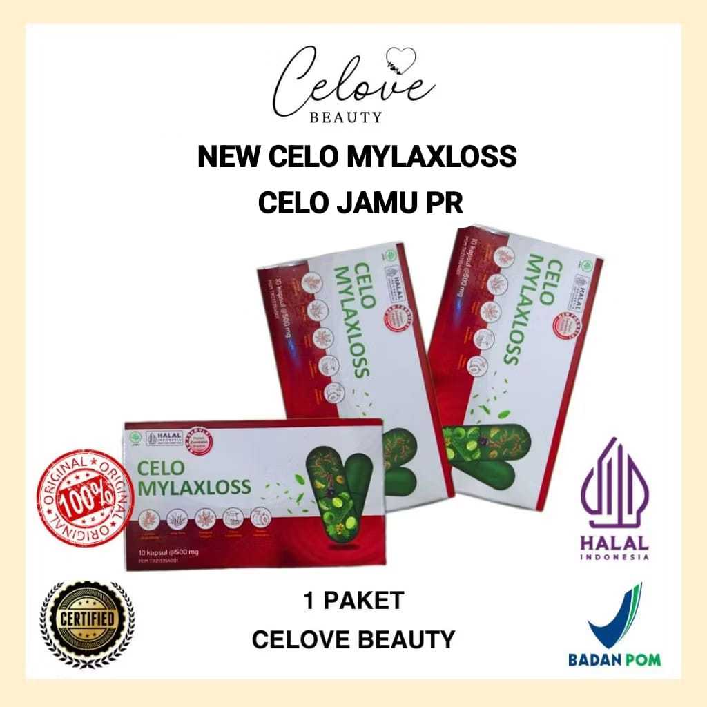 Jual [ READY STOCK ] CELO NEW MYLAXLOSS - CELO JAMU PR BPOM HALAL II ...