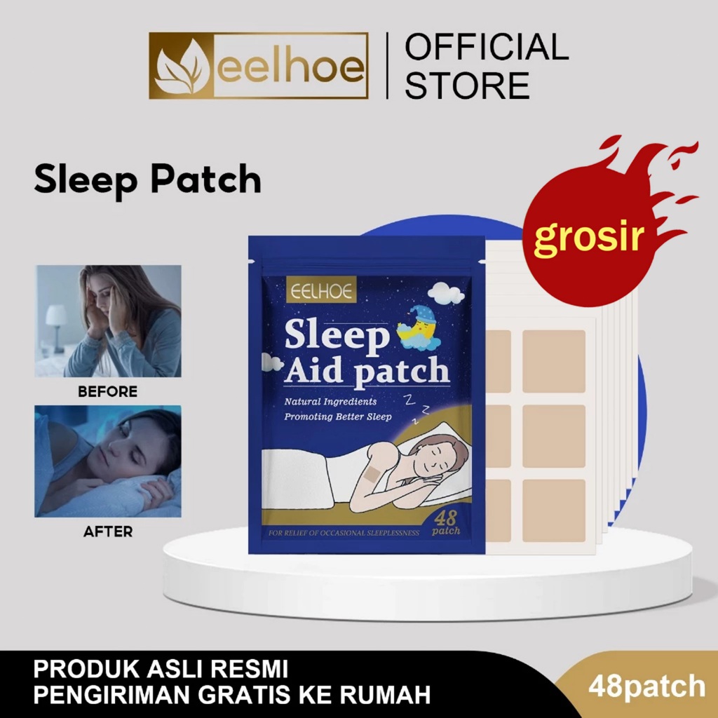 Jual 【Ready】Grosir EELHOE Sleep Patch 48pcs Sleep Patch Insomnia ...