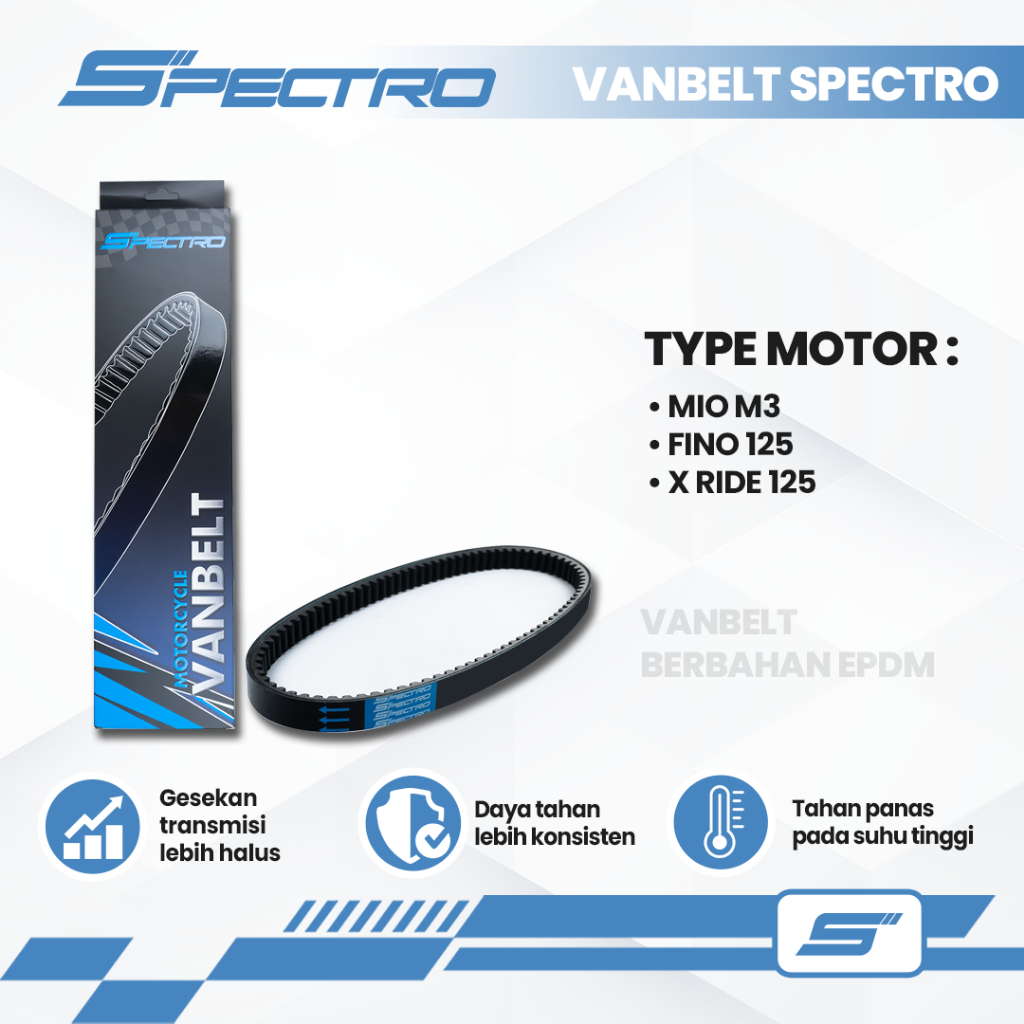 Jual Spectro Vanbelt Mio M3 Z Soul GT XRide 125 Grand Filano Freego ...