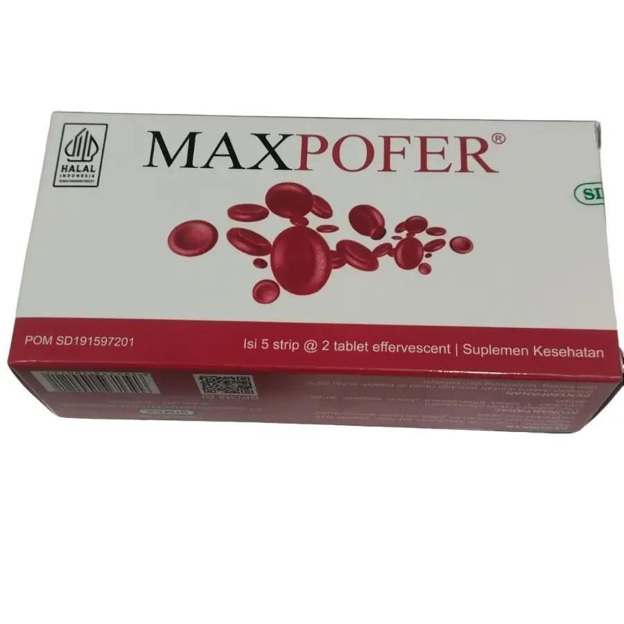 Jual MAXPOFER Tablet Effervescent - Vitamin Suplemen Kesehatan | Shopee ...