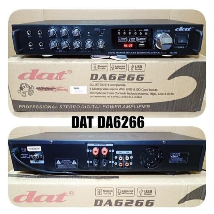 Jual POWER AMPLIFIER DAT DA 6266 / DA6266 AMPLI DAT | Shopee Indonesia