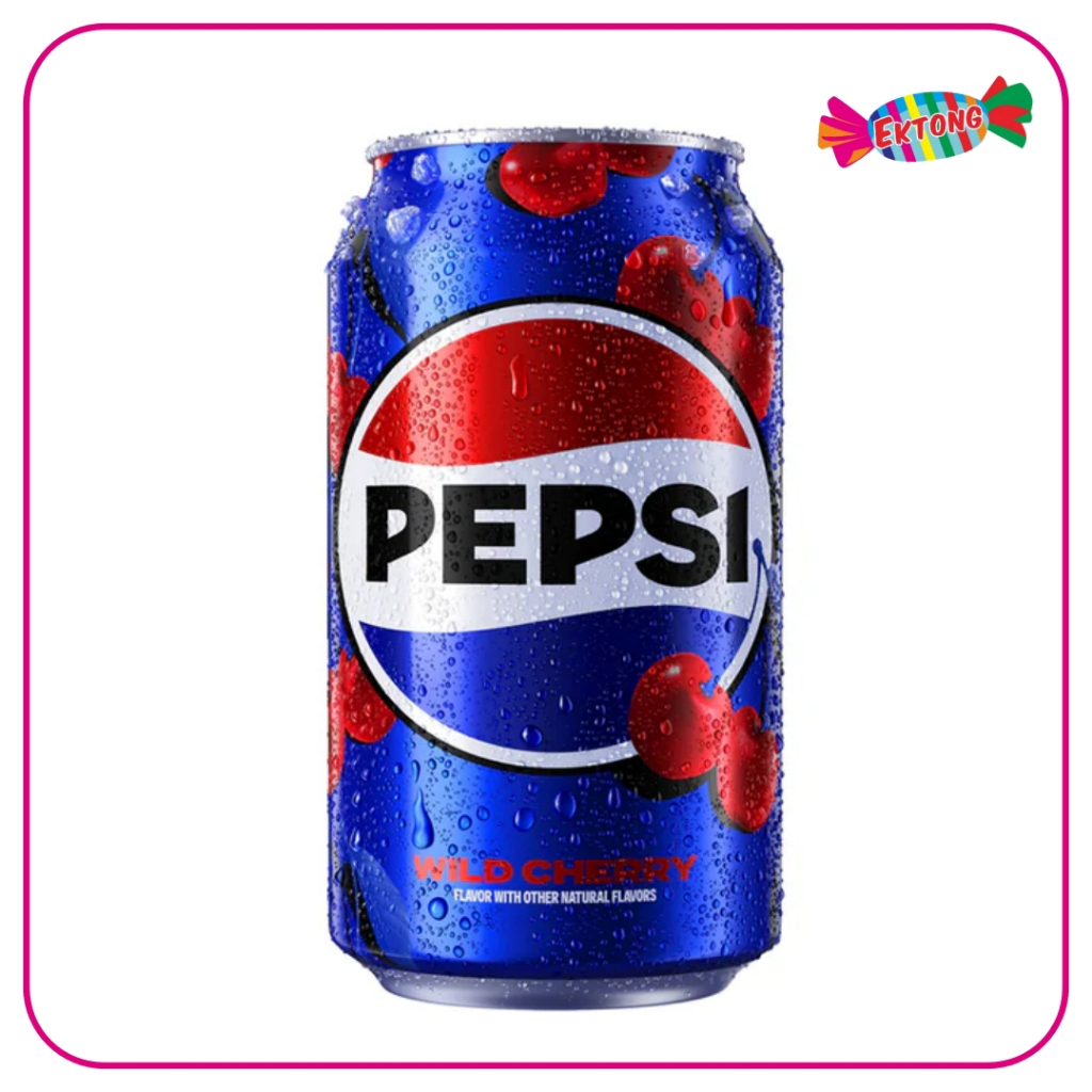 Jual Pepsi Wild Cherry Flavor with Other Natural Flavors - Minuman Soda ...