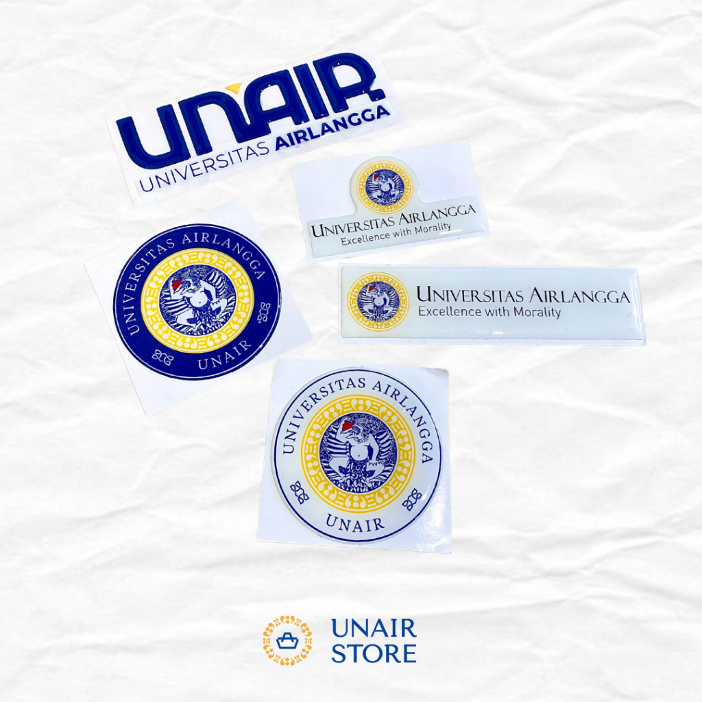 Jual Sticker Timbul Universitas Airlangga | UNAIR Store | Shopee Indonesia