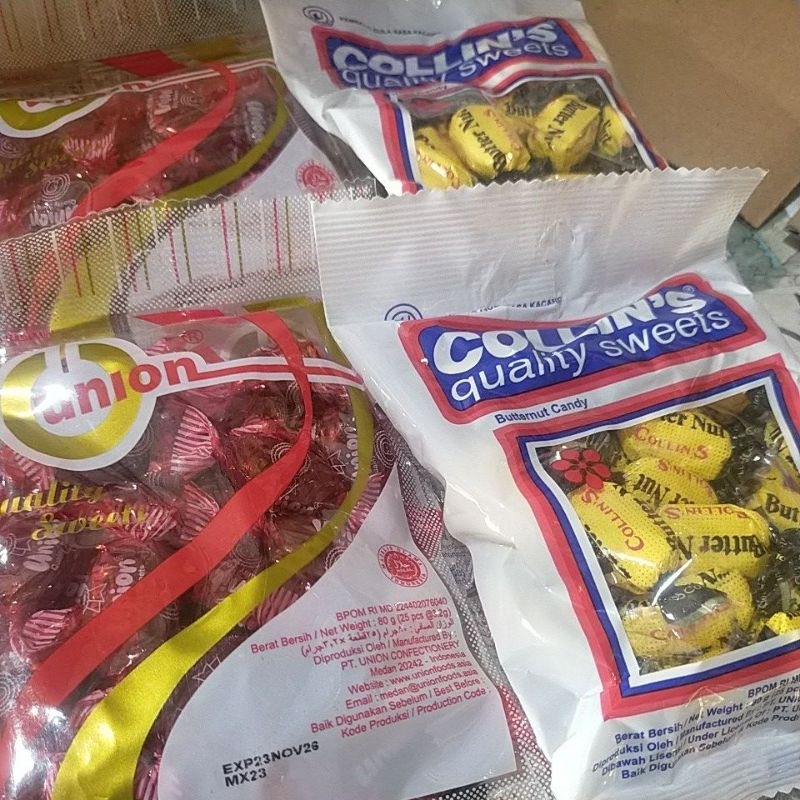Jual permen union dan Collins 25 pcs | Shopee Indonesia