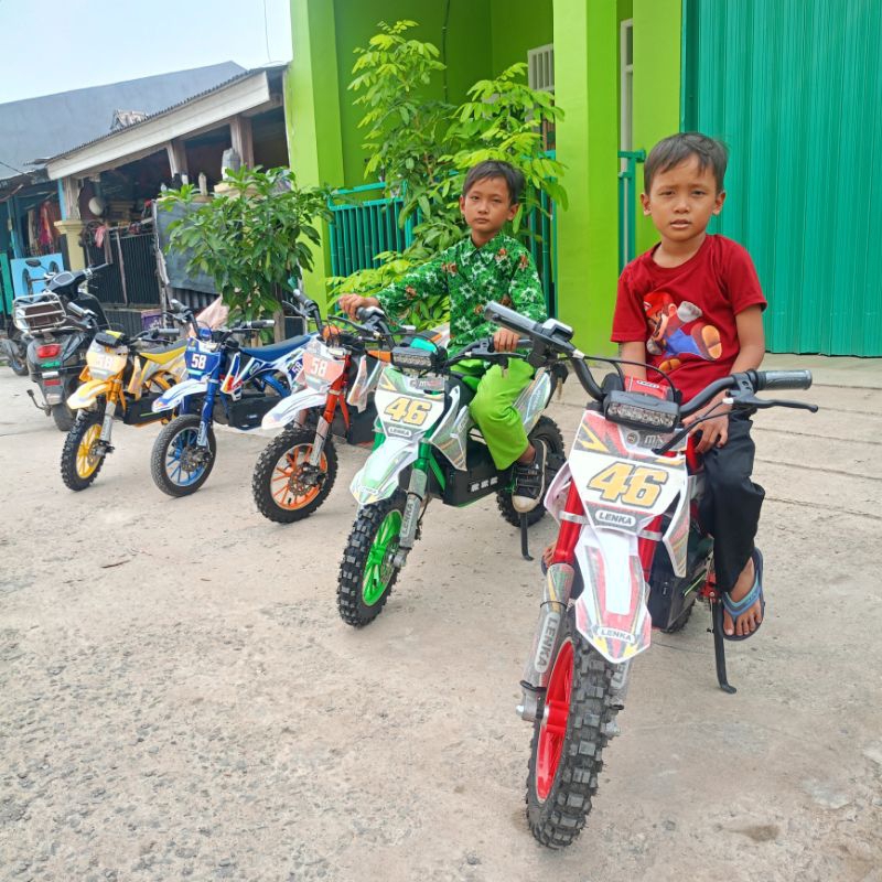 Jual Motor Listrik Trail Anak 36V 500W – Mini Trail Keren, Powerful ...
