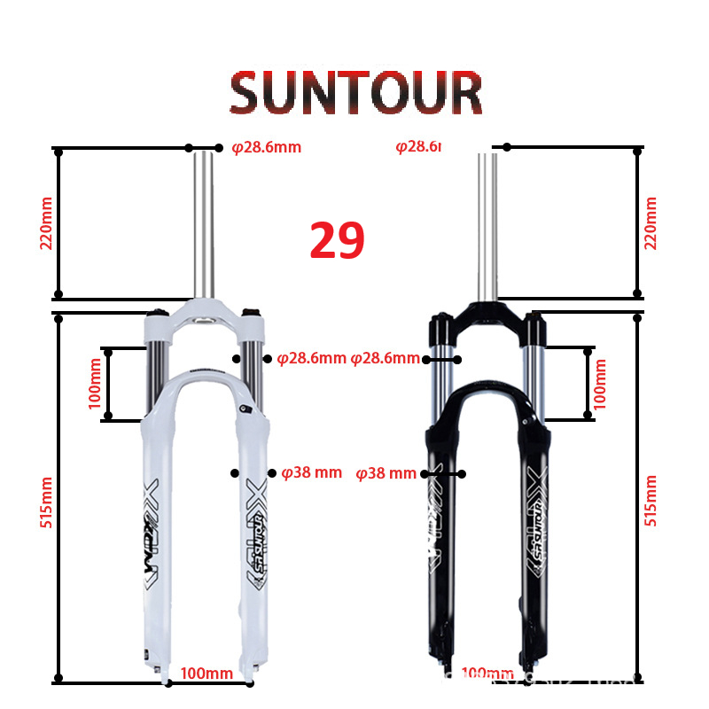 Jual Fork Suntour XCM V3 29 inch Lock out Travel 100 shock depan coil ...