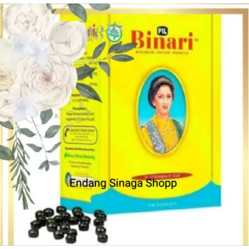 Jual JAMU PIL BINARI 1 BOX ISI 12 SACHET | Shopee Indonesia