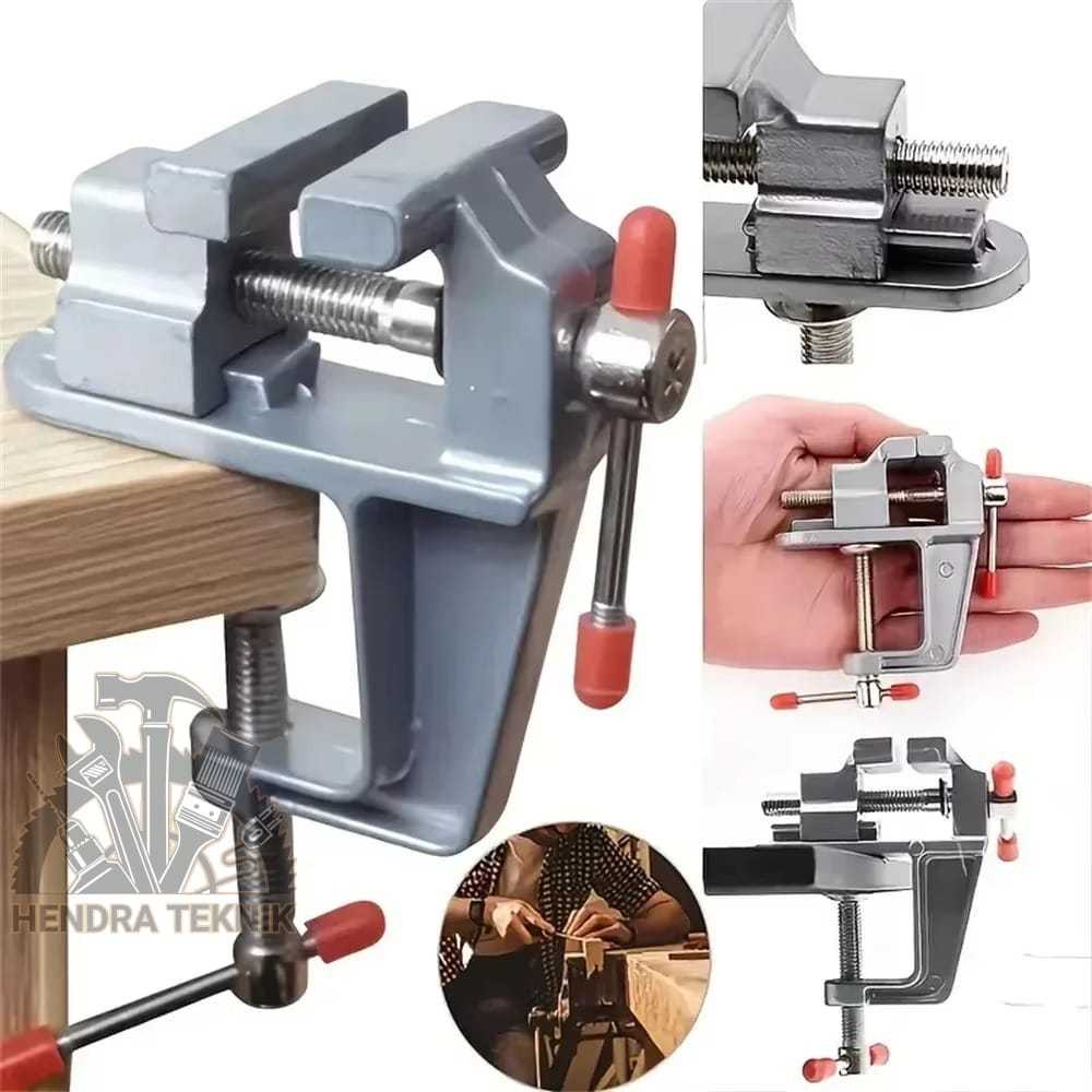 Jual CATOK MEJA MINI TANGGEM MEJA CETOK PARON MEJA 1,5" CLAMP KLEM ...