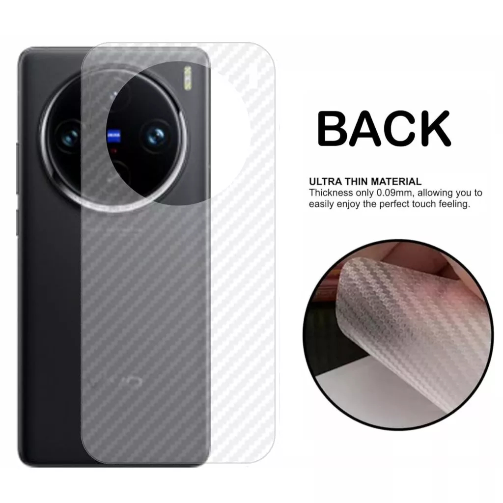 Jual ANTI GORES BELAKANG SKIN KARBON VIVO X200 5G X200 PRO 5G X100 5G X100 PRO 5G IQOO Z9X 5G Z9 ...