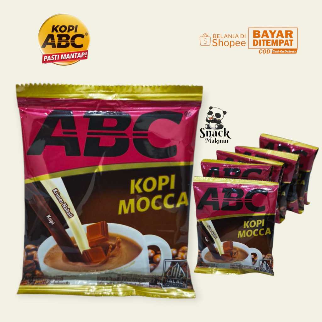 Jual KOPI ABC MOCCA KOPI INSTAN HARGA 1 RENCENG 10 PCS | Shopee Indonesia