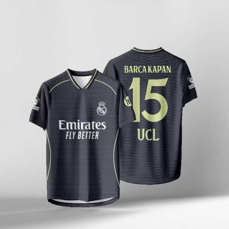 Jual JERSEY MADRID AWAY 2025 2026 SPESIAL BARCA KAPAN 15 UCL | Shopee Indonesia