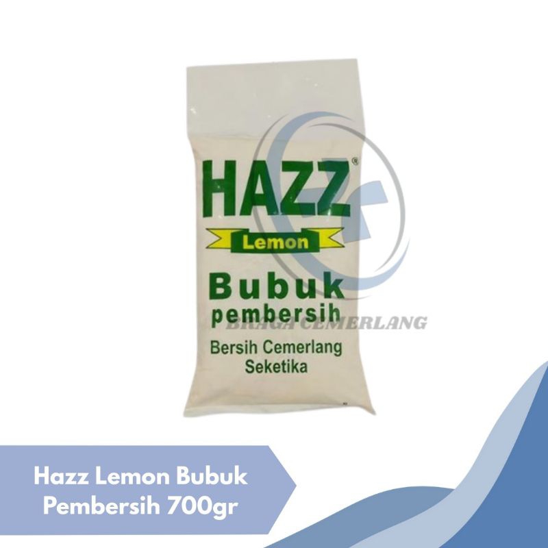 Jual Bubuk Pembersih HAZZ 700gram ( Lemon ) | Shopee Indonesia