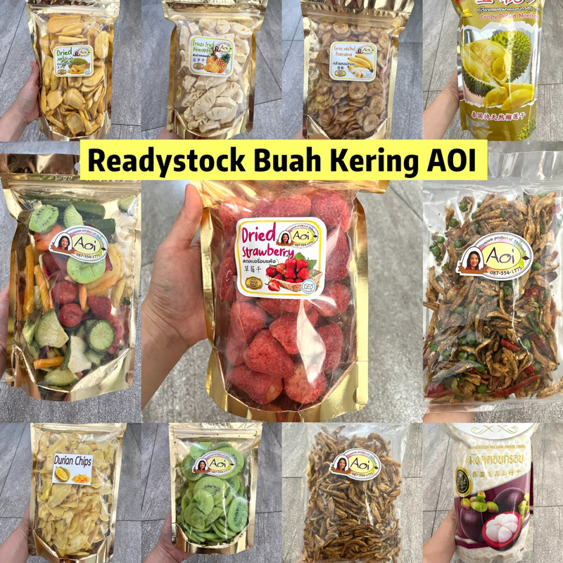 Jual [READY] Snack Buah KERING MADAM AOI BANGKOK / DRIED FRUIT / Dried ...