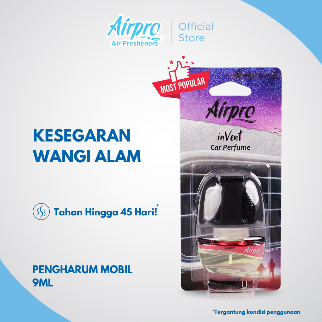Jual Airpro inVent Midnight Breeze - Pengharum & Parfum AC Mobil ...