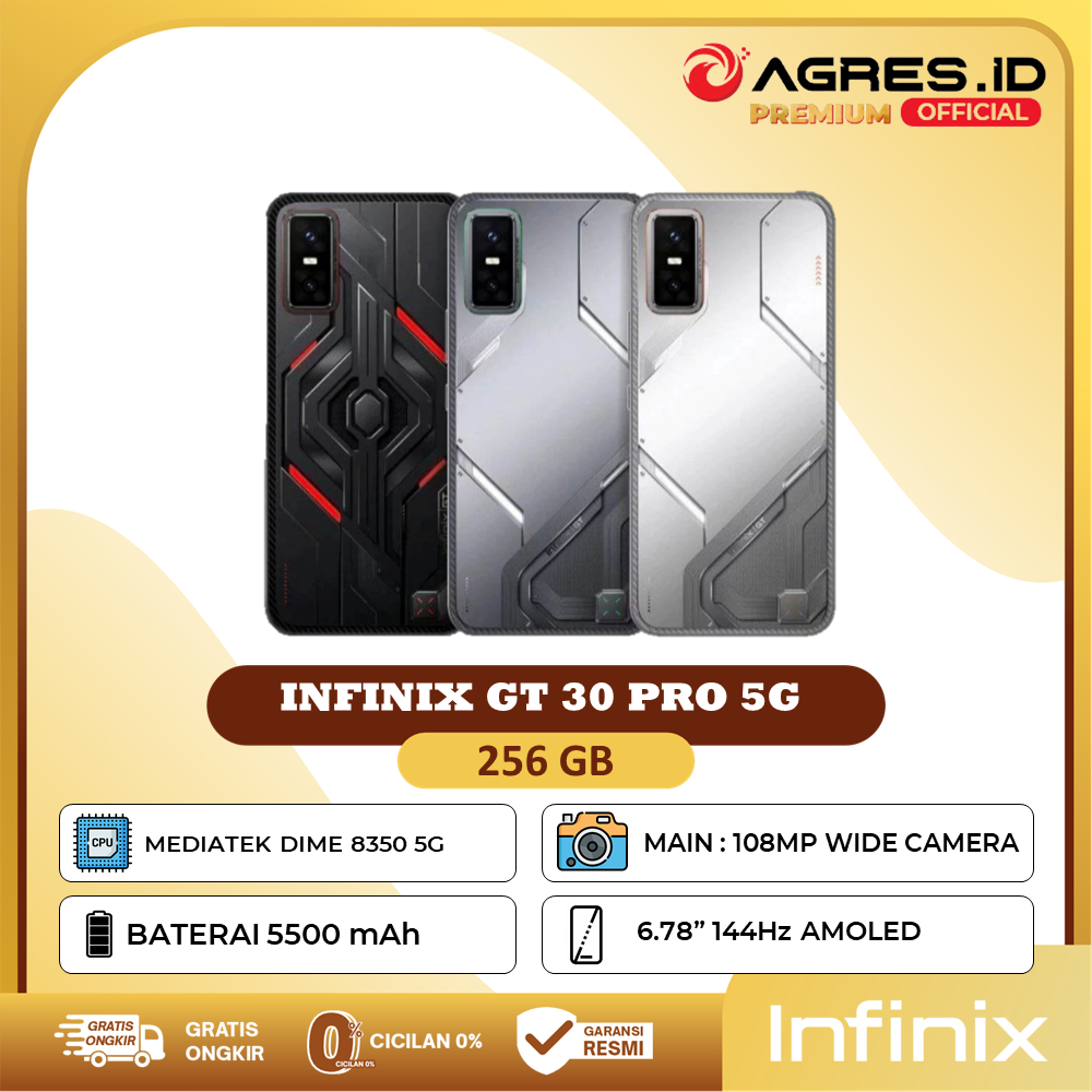Jual Infinix GT30 Pro 5G 8/256GB | MediaTek Dimensity 8350 5G - Garansi ...
