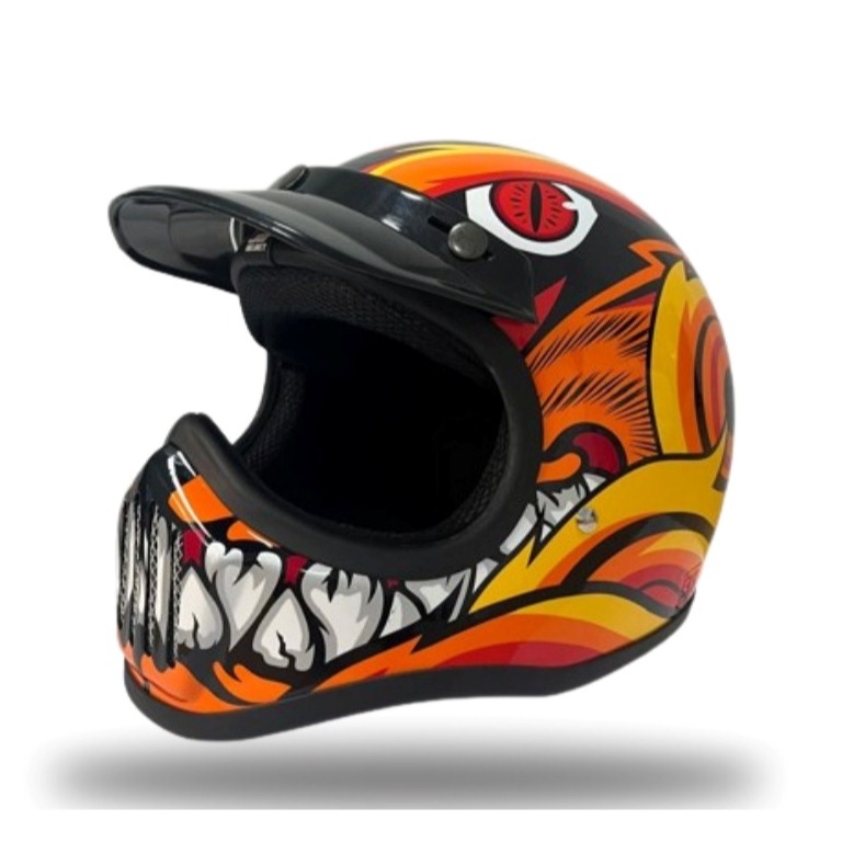 Jual HELM CAKIL Dragon/HELM SNI/Helm Cross/Helm Trail/Helm Fullface ...