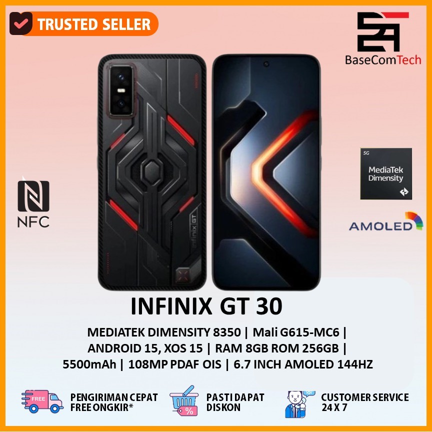 Jual INFINIX GT 30 PRO 5G | RAM 12GB/512GB | MediaTek Dimensity-8350 ...