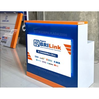 Jual STIKER VINYL MEJA BRILINK / MINI ATM / UKURAN DAN MODEL BISA ...