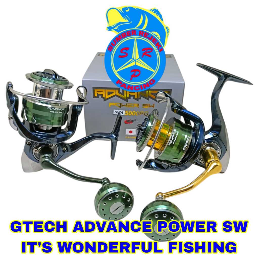 Jual Reel Gtech Advance Power Swa 2025 Double Spool | Shopee Indonesia