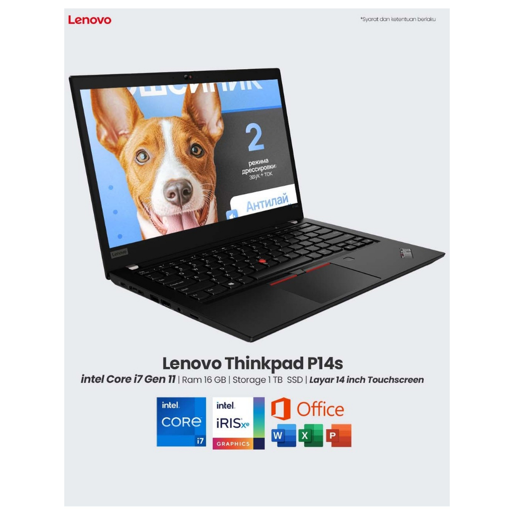 Jual Laptop Lenovo Thinkpad P14s Gen 2 Core i7 Gen 11 Ram 32 GB SSD 1 ...