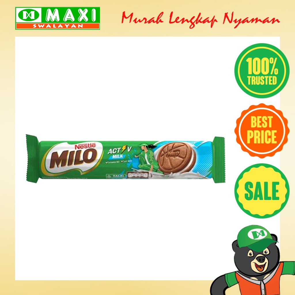 Jual Milo Biscuit 104gram Milk | Shopee Indonesia